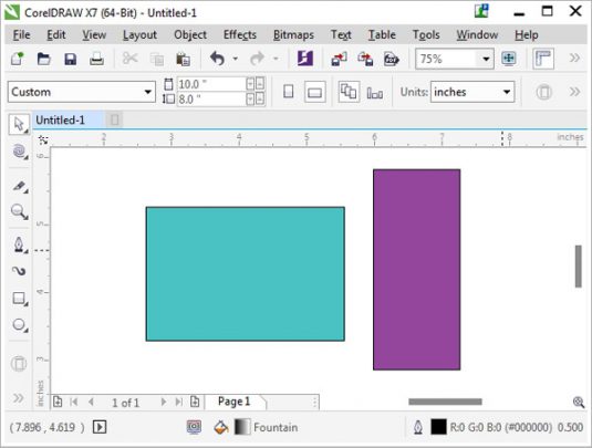آموزش گام به گام و تصویری A تا Z ابزارهای اولیه کورل دراو